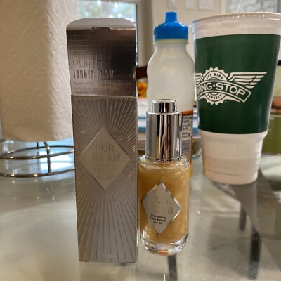 PUR Iconic Glow Illuminating Face & Body Dry Oil Diamond Shimmer 1 oz ...