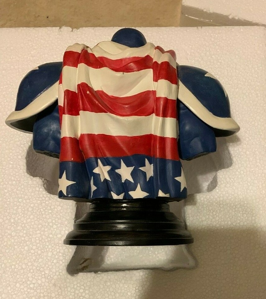 Patriot Captain America Rising Stars Resin Bust Figure #/1000 in Box ...