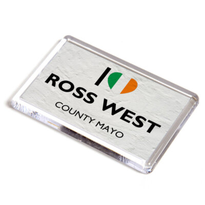FRIDGE MAGNET - I Love Ross West, County Mayo - Ireland | eBay