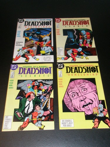 Deadshot 1 2 3 4 DC comics 1988 complete miniseries | eBay