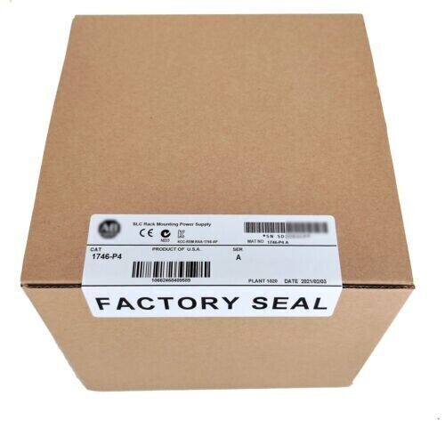 New Factory Sealed AB 1746-P4 SER A SLC 500 Rack Mount Power Supply ...