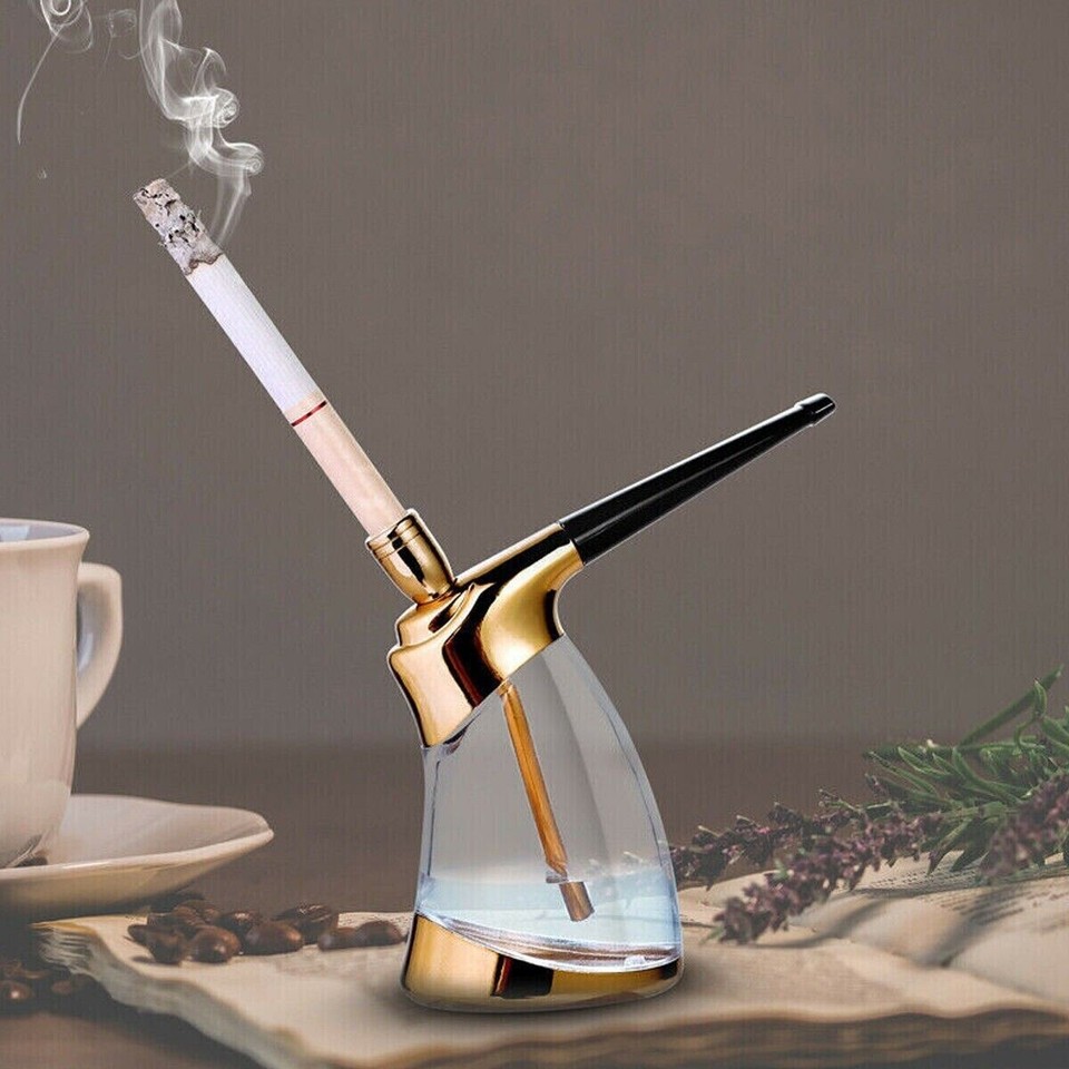 Portable Water Bong Smoke Pipe Smoking Pipes Mini Small Tobacco Hookah ...