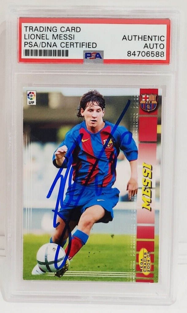 Lionel Messi Autographed Memorabilia | Signed Photo, Jersey ...