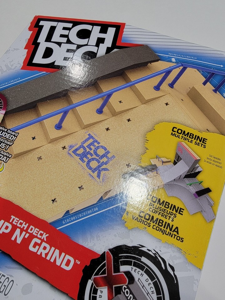 Tech Deck Jump N' Grind X-Connect Park Creator + GIRL Beetle Boards ...