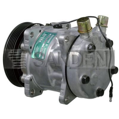 A/C Compressor Genuine Sanden SD5H09 5074 82cc Poly-V 5 Rib 120mm 12v ...