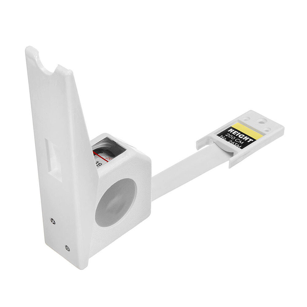 2m Wall Mount Retractable Tape Measure Height Meter for Home School ...