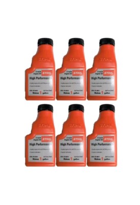STIHL MIXING OIL 1 GALLON HP 2-CYCLE ENGINE OIL 6 PACK | eBay