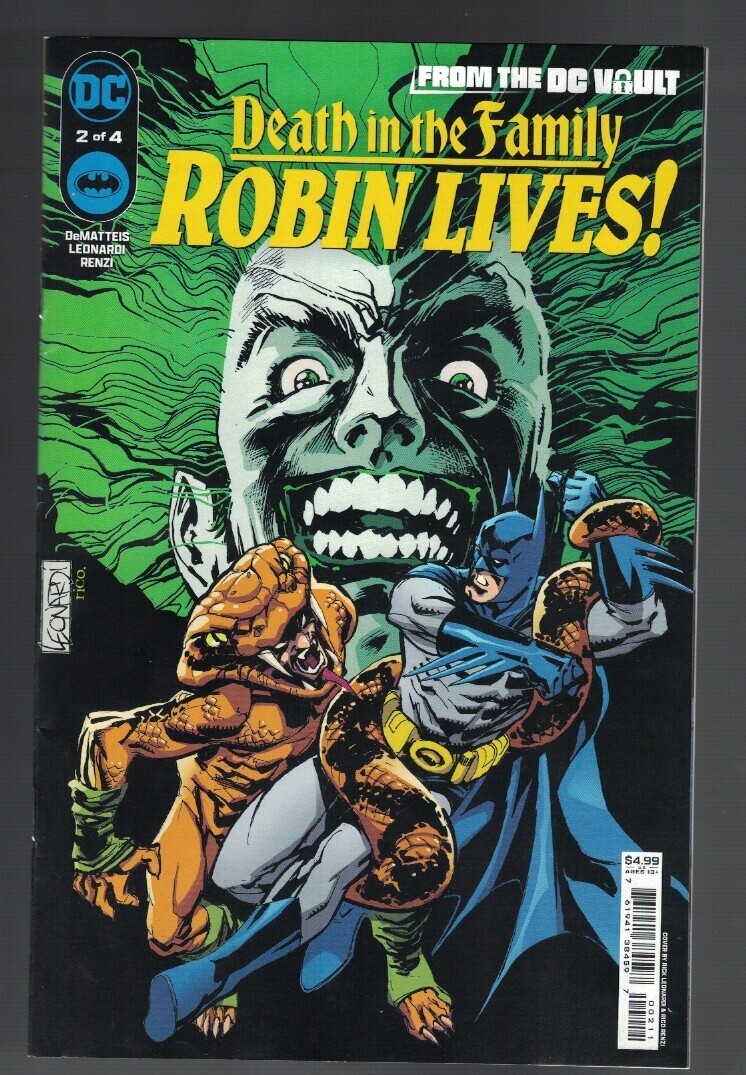 FROM THE DC VAULT: DEATH IN THE FAMILY: ROBIN LIVES! #2 - LEONARDI MAIN ...