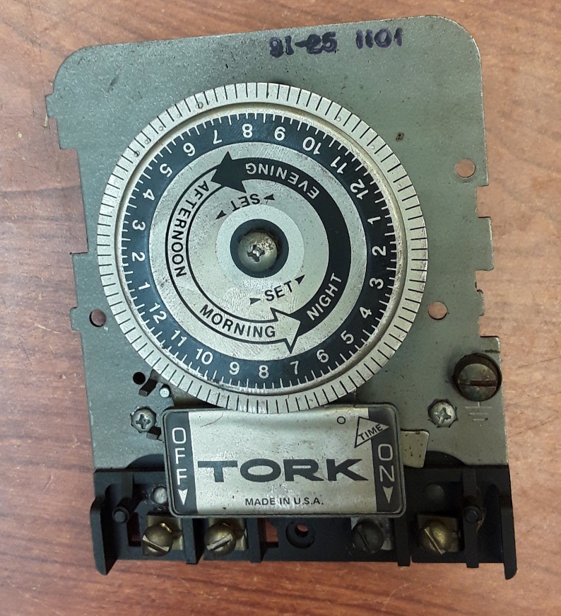 Vintage Tork Time Control Device 101M 120VAC | eBay