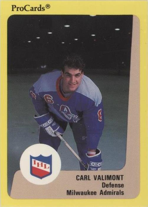 1989-90 Procards IHL - Carl Valimont #184 (RC) for sale online | eBay