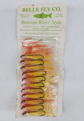 Vintage Russian River Style Fly Fishing BELLE FLY CO - NOS 11 Pkg ...