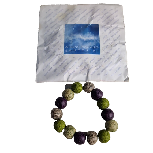 Athens Protasis Santorini Beaded Bracelet - New Old Stock Unworn | eBay