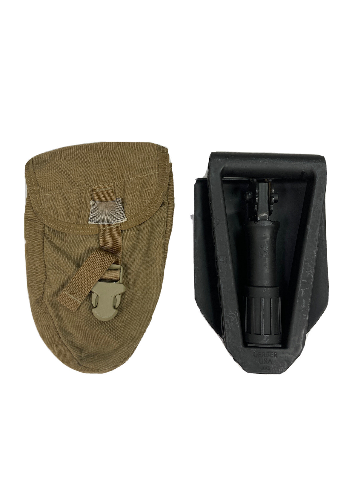 US GI Military USMC Gerber 2000 Entrenching Trifold Etool E-tool Shovel ...