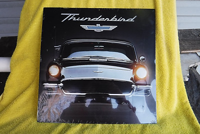 RARE! HTF! LARGE 3D METAL SIGN 1955 FORD THUNDERBIRD T-BIRD METAL SIGN ...