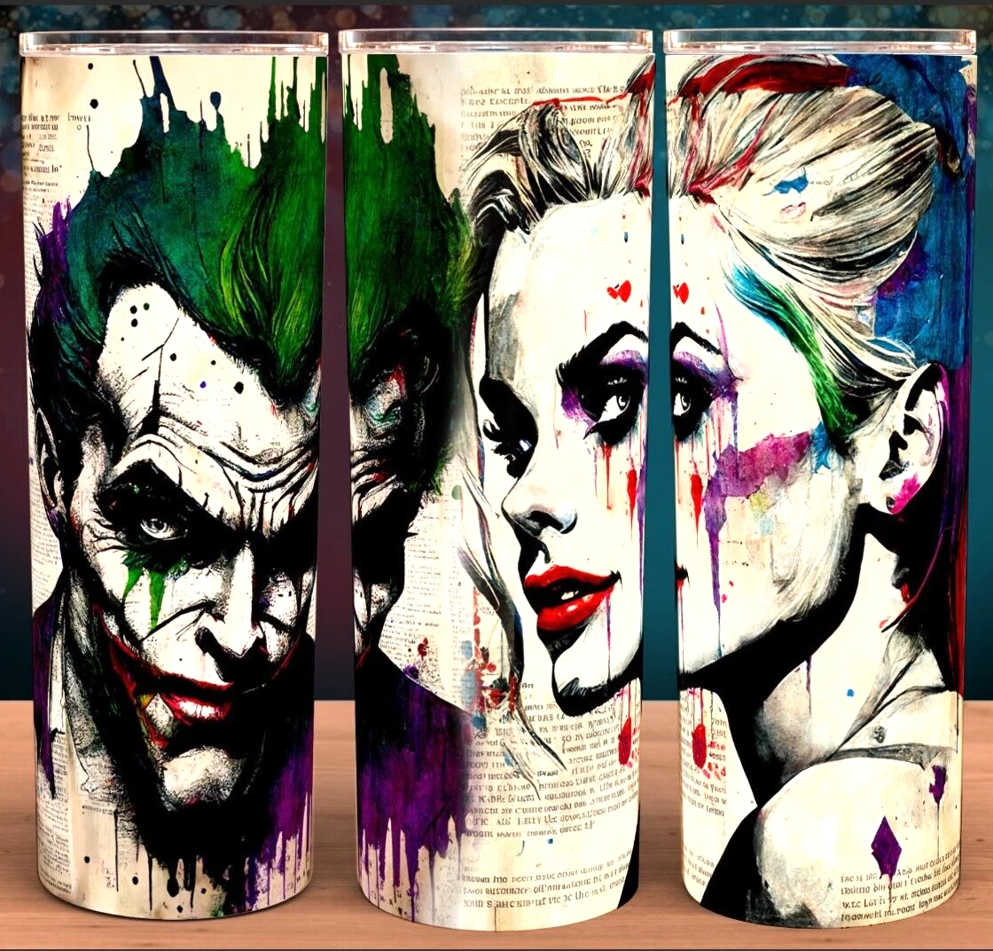 Joker Splatter Art