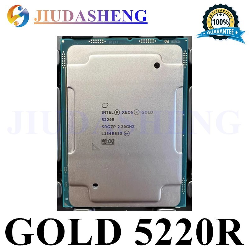 Intel Xeon Gold C5220R SRGZP 24C 2.2GHz 4.0GHz 35.75MB 150W LGA3647 DDR4-2666 5220R 相当（Intel ...