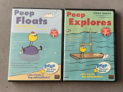 Peep and the Big Wide World 2 DVD Lot - Peep Floats & Peep Explores ...