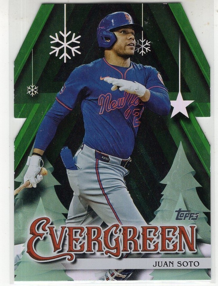 2025 Topps Holiday Baseball Evergreen Die-Cut Inserts *You Pick From ...