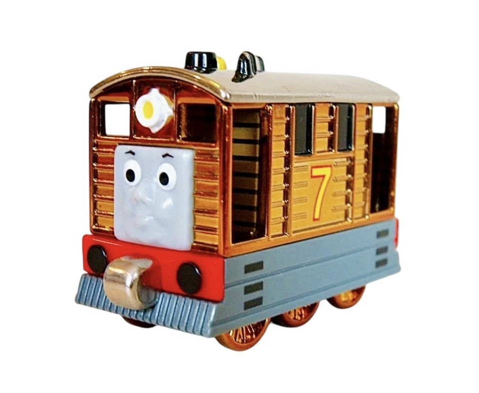 Thomas & Friends Take Along Limited Edition Metallic Toby (2007) – Very ...