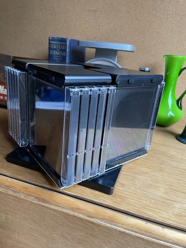 One Touch 40 CD Storage Carousel Made In Korea | eBay