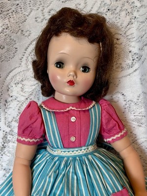 Vintage 1950’s Madame Alexander Cissy Face Binnie Walker Doll In Tagged ...