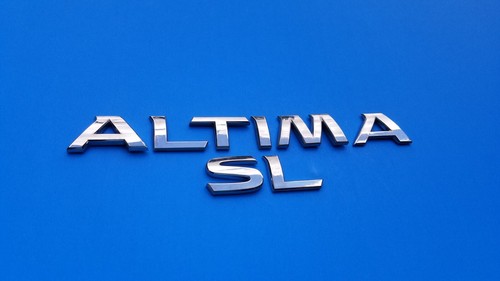 13 14 15 16 17 18 19 NISSAN ALTIMA SL REAR EMBLEM BADGE SYMBOL LOGO SET ...