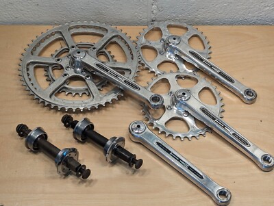 TA CRANK SET -TANDEM- 170mm ARMS TRIPLE SPROCKETS COMPLETE SET WITH BB ...