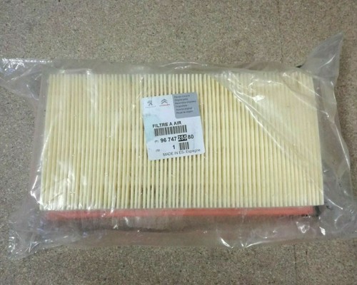 9674725580 Filtro aria -ORIGINALE- PEUGEOT 2008 I (1.2 I VTI) , 208 (1. ...
