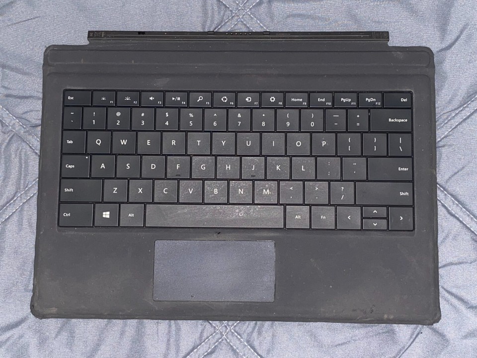 Microsoft Surface Pro 7/6/5/4/3 Type Cover Backlit Keyboard Model 1725 ...