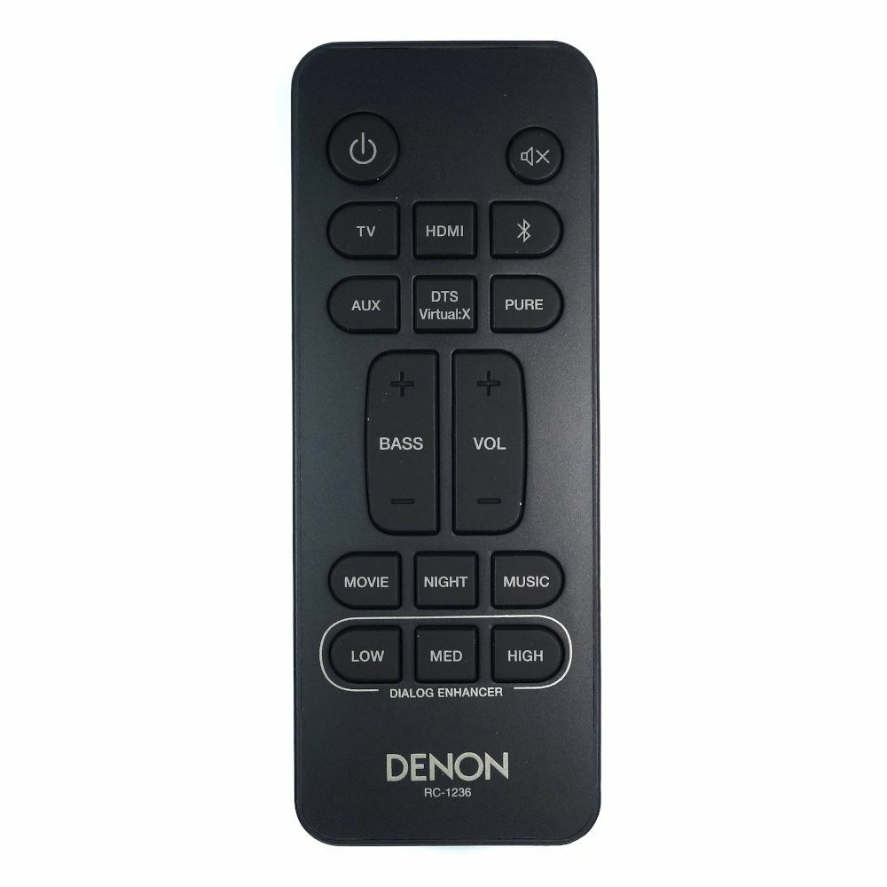 Genuine+Denon+Rc-1236+Soundbar+Remote+Control for sale online | eBay