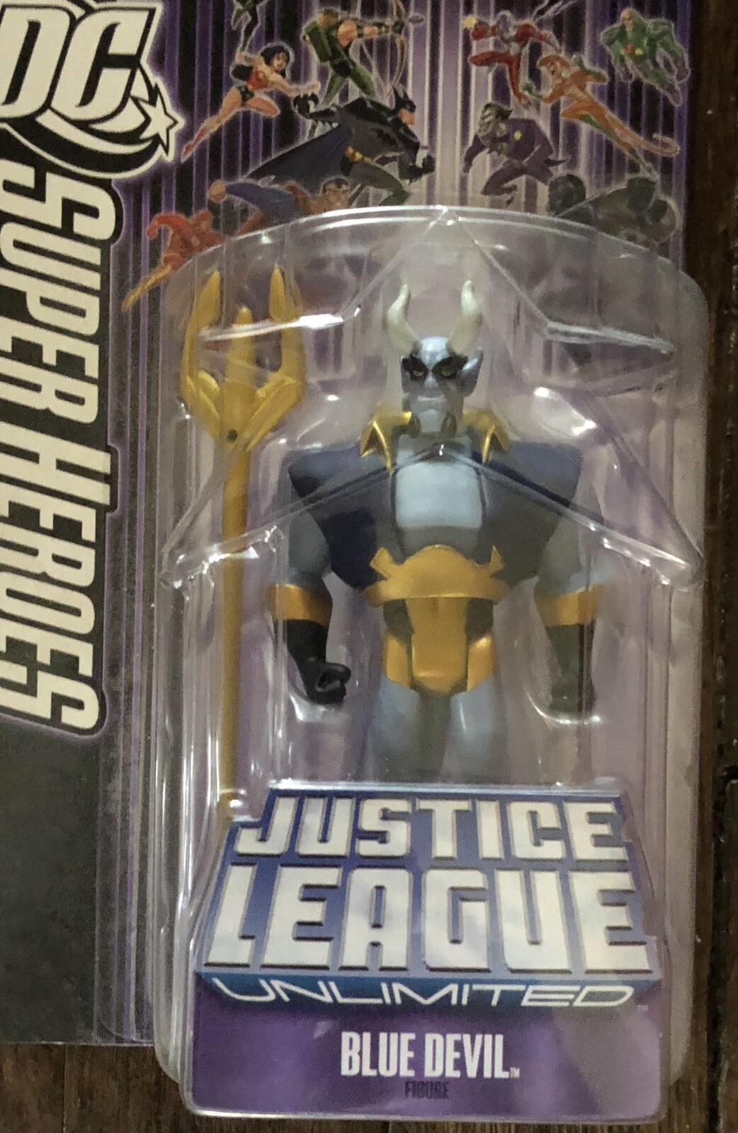 Justice League Unlimited Mattel 4” Blue devil carded | eBay