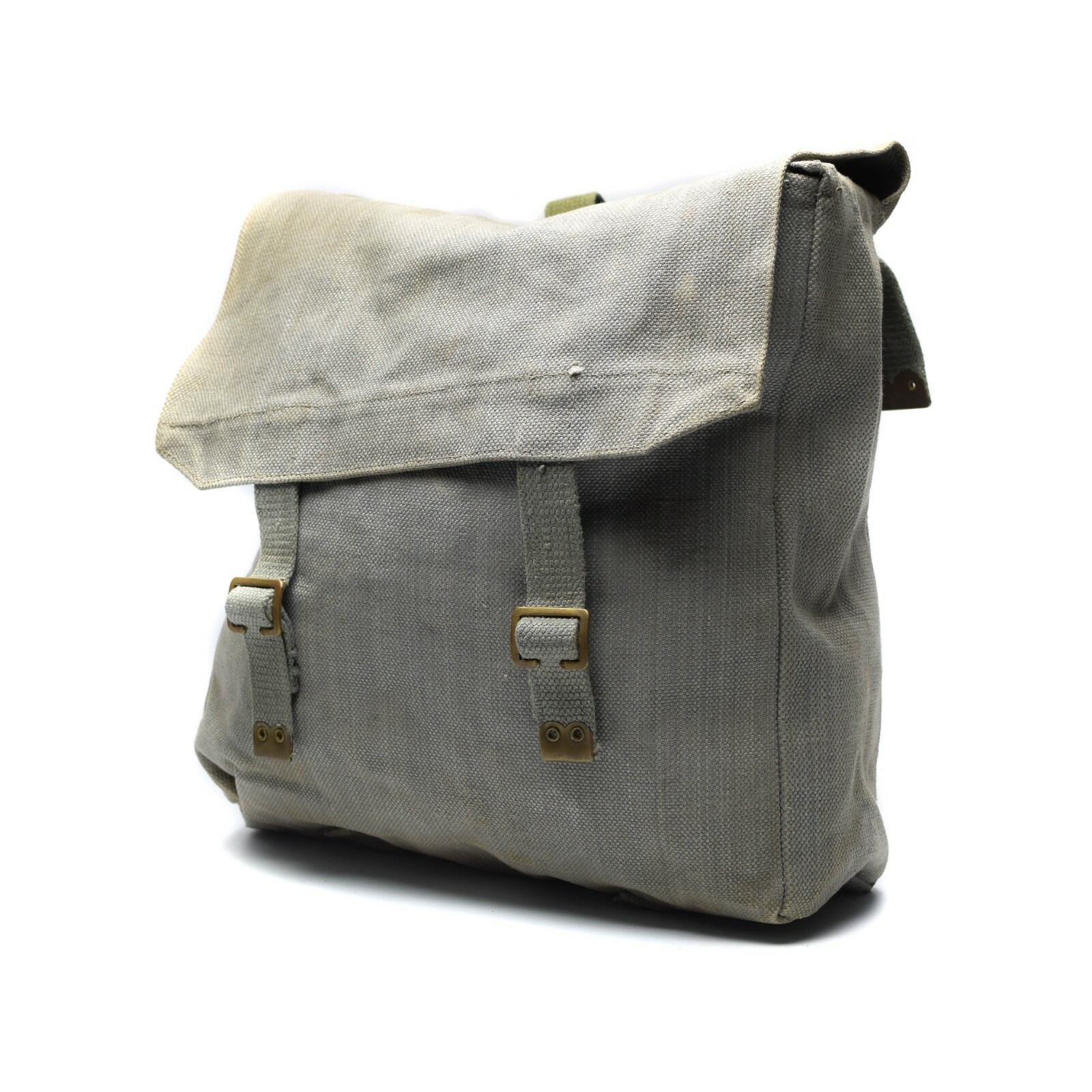 Original British army M37 haversack canvas grey pack military large ...
