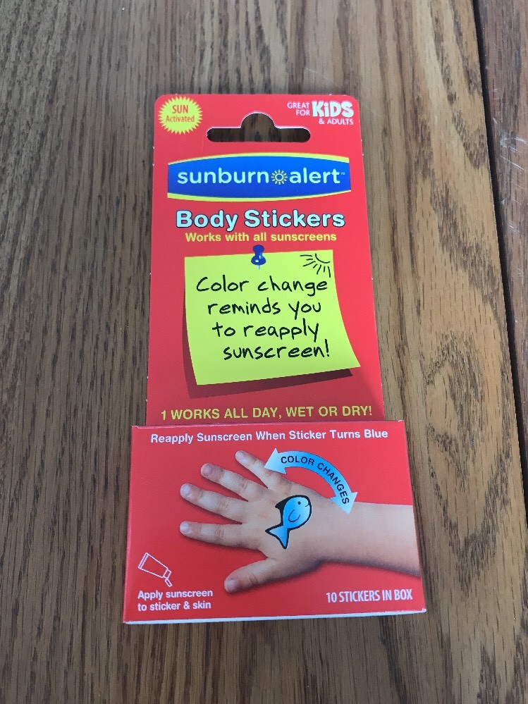 Sunburn Alert Body Stickers Ships N 24h | eBay