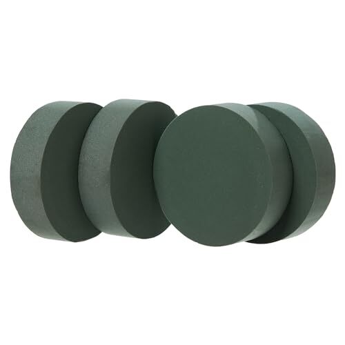 6x1.7 Inch Round Floral Foam Blocks Wet Foam Bricks for Fresh and ...