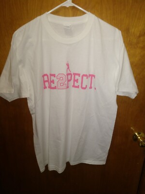 Derek Jeter Re2pect The Captain White And Pink T-Shirt New W/O Tags Men ...