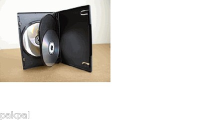 50 NEW SLIM MULTI 3 TRIPLE DVD CASES PS25 | eBay