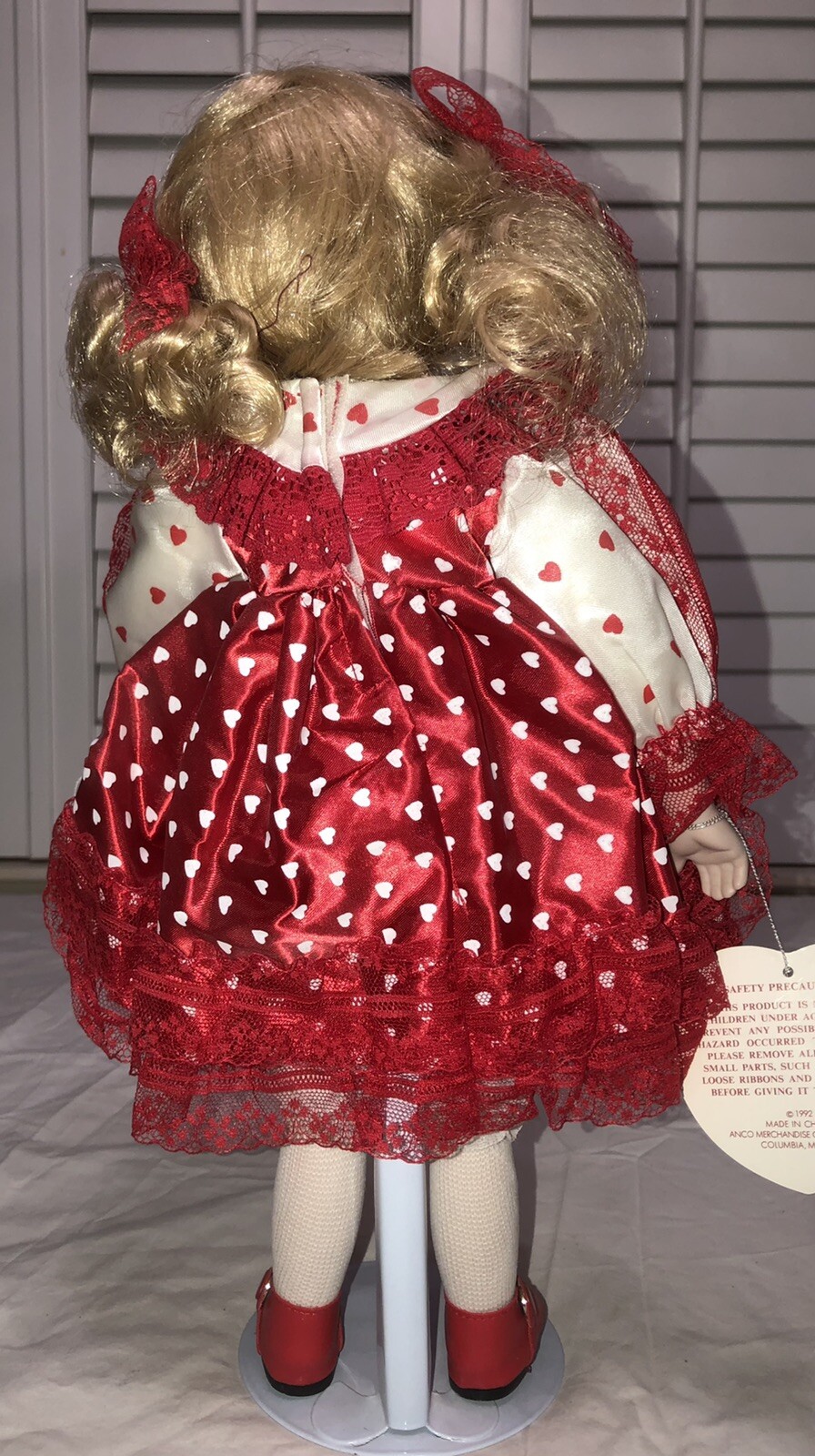Vintage 16" Valentine's Edition - 1992 - Adorable Memories Doll | eBay