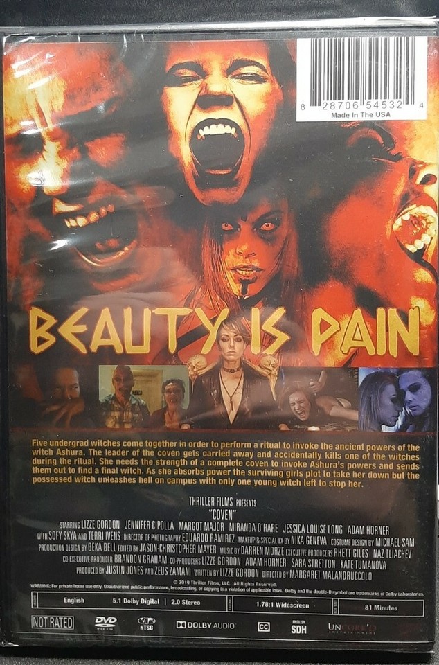 Coven, (DVD, 2019),WS, NR, NEW and Sealed, FREE Shipping! 828706545324 ...