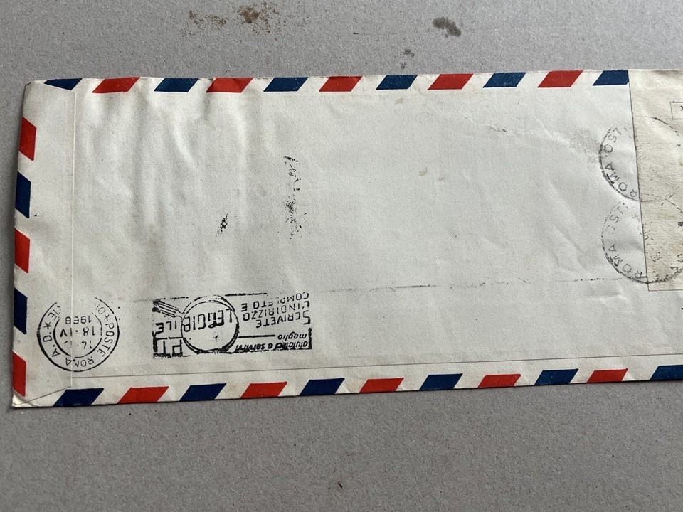 A) Air mail cover China Peking to Italy 1968 C | eBay