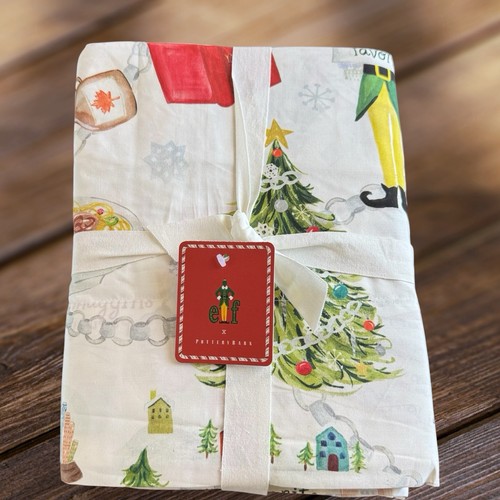 Pottery Barn NWT Elf FULL Sheet Set 100% Percale Cotton | eBay