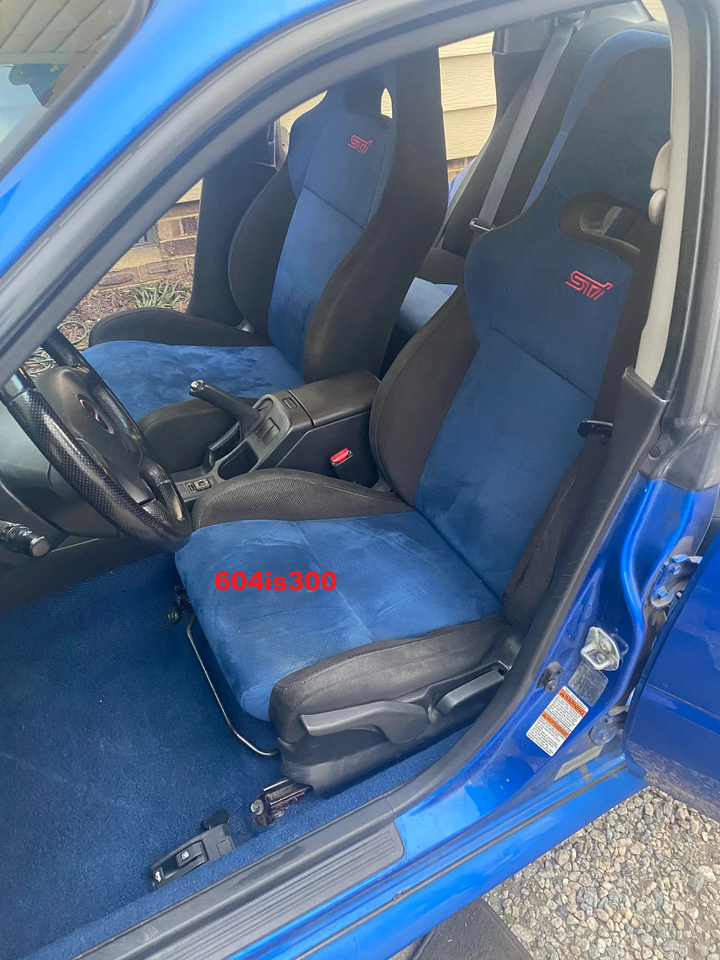 RARE NEW GENUINE SUBARU FLOOR CARPET WR BLUE GD WRX STI FORESTER SG 01 ...