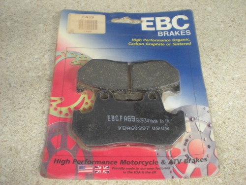 NOS EBC High Performance Motorcycle Brake Pads FA69 | eBay