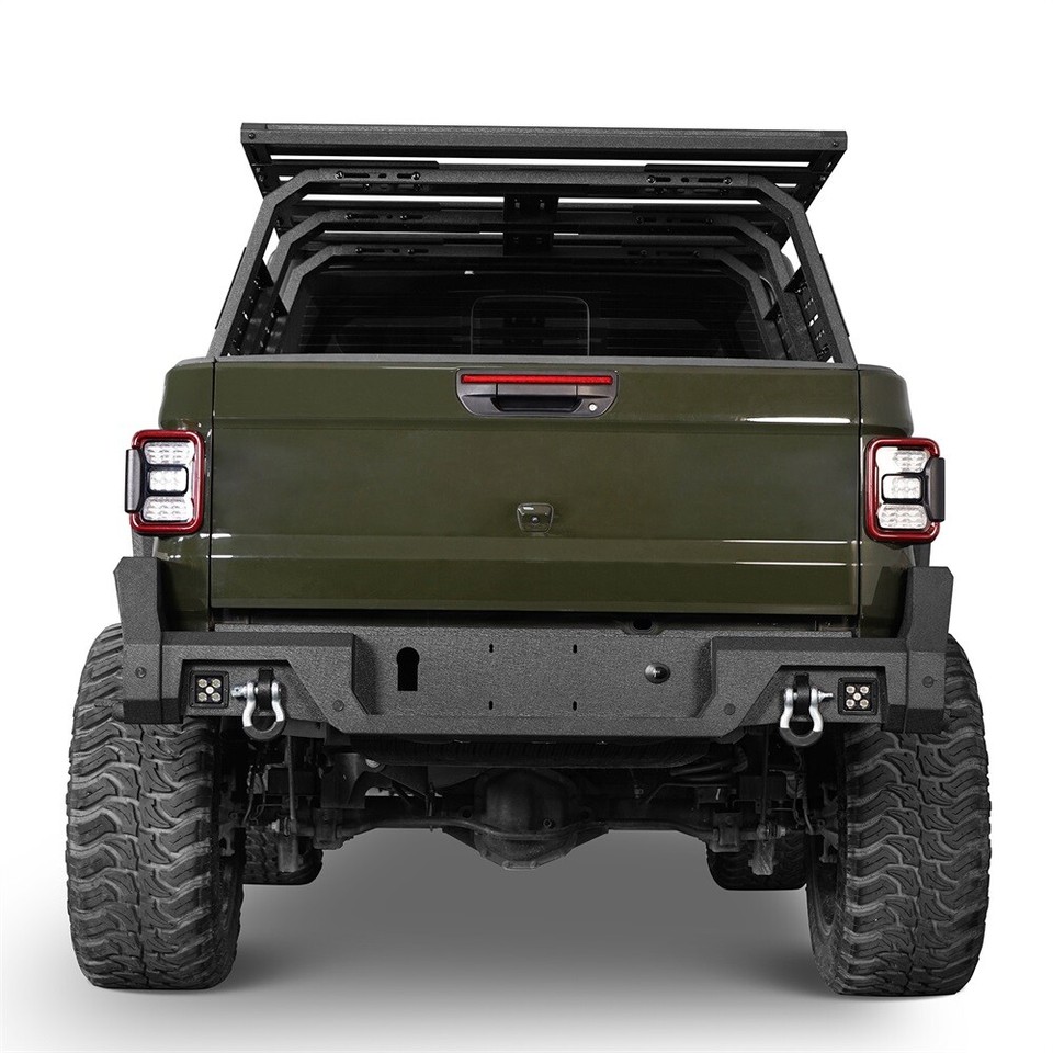 Steel Bed Cargo Rack Platform Rack Fit Jeep Gladiator JT & Tacoma w ...