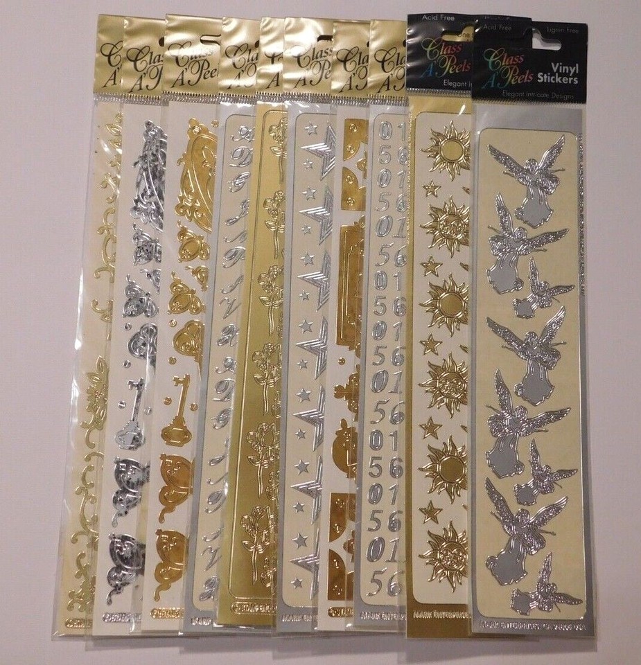 Stampendous Class A Peels Stickers Variety ~You Choose Design~ Crafts ...