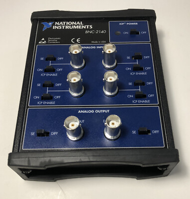 Data Acquisition & Recorders - National Instruments Bnc