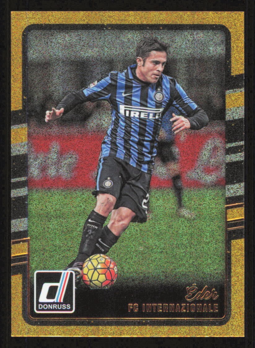 2016 Donruss EDER Gold Foil Soccer card FC INTERNAZIONALE #101 | eBay