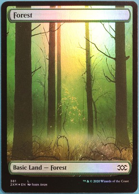 Forest (381) FOIL Double Masters NM (310216) ABUGames | eBay