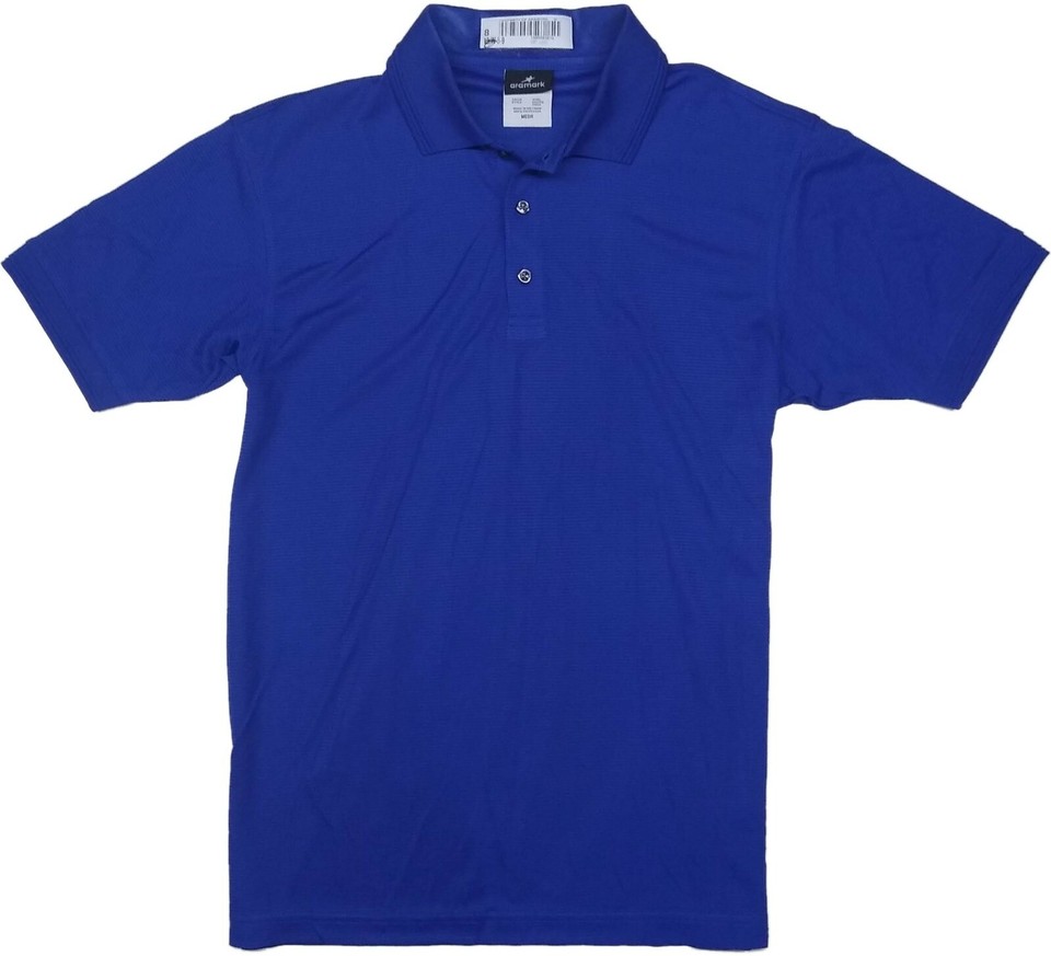 Used Polo Shirts Uniform Work Shirts Aramark WearGuard Light Weight ...