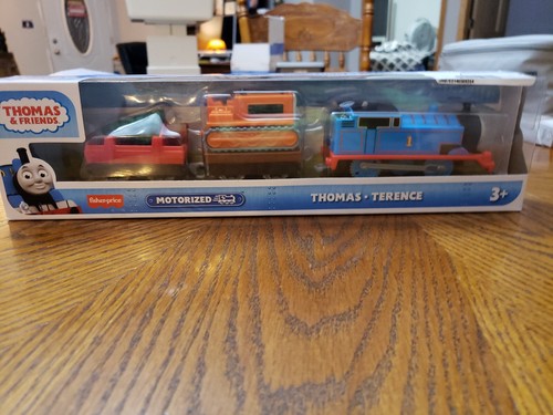 Thomas & Friends Trackmaster Thomas & Terence Motorized Engine w ...