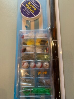 NEW & SEALED Shakespeare Bream and Crappie Fishing Kit + Lures Line ...